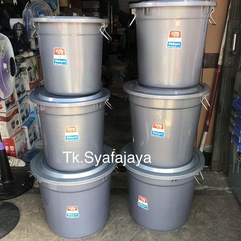 Jual KOMET STAR - Ember Ukuran 30-40-50-60 Silver | Shopee Indonesia