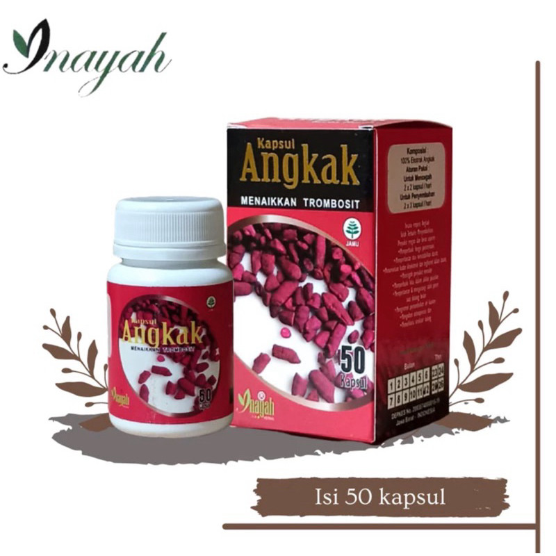 Jual kapsul ANGKAK beras merah Inayah 50 kapsul by Sabana Herbal ...
