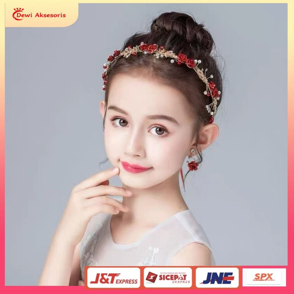 Jual Dewi Aksesoris-Cantik Hiasan Kepala Tiara Mahkota Bunga Crown ...