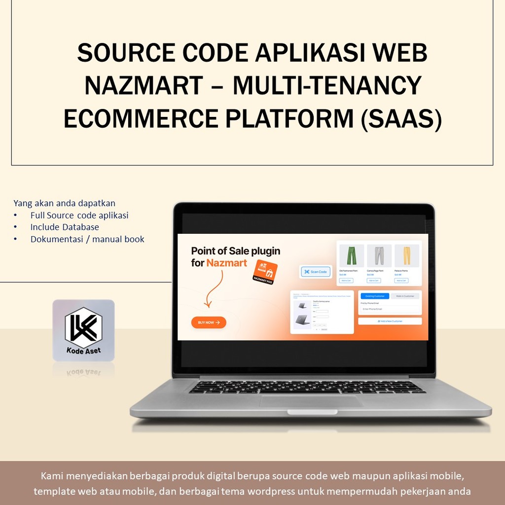 Jual SOURCE CODE APLIKASI WEB NAZMART – MULTI-TENANCY ECOMMERCE ...