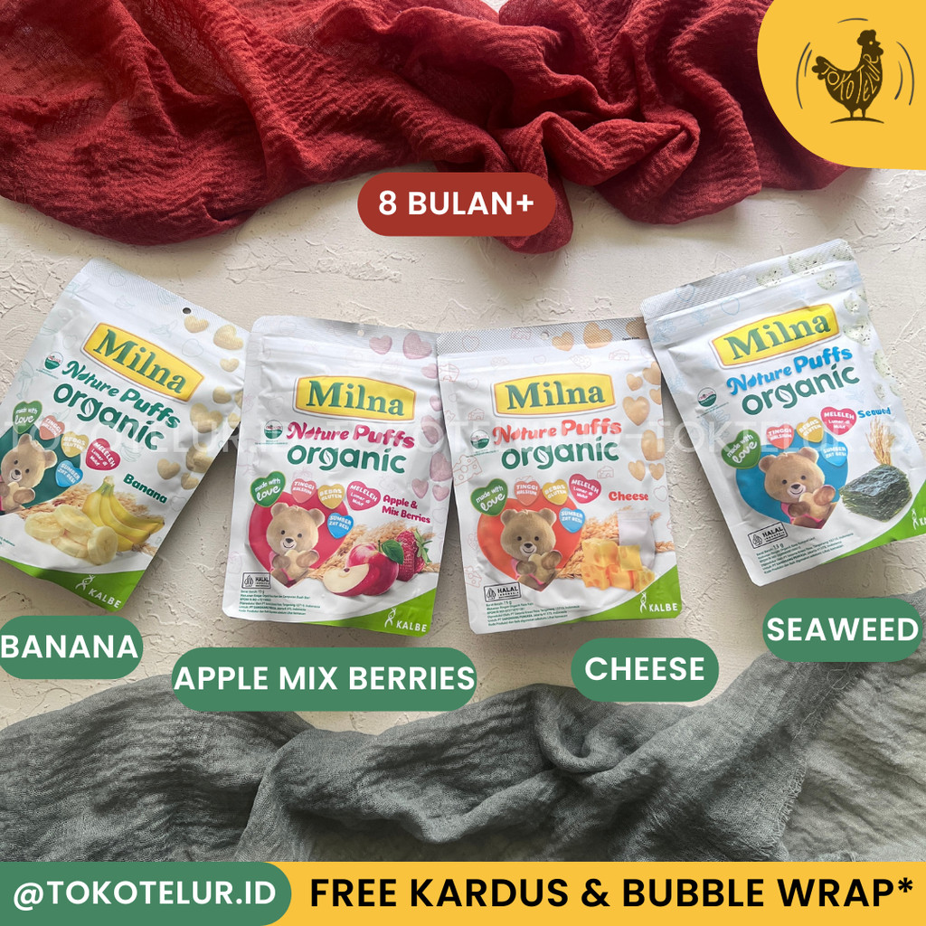 Jual PUFF - Organic Nature Puff | Snack Biskuit Camilan Bayi Pouch ...