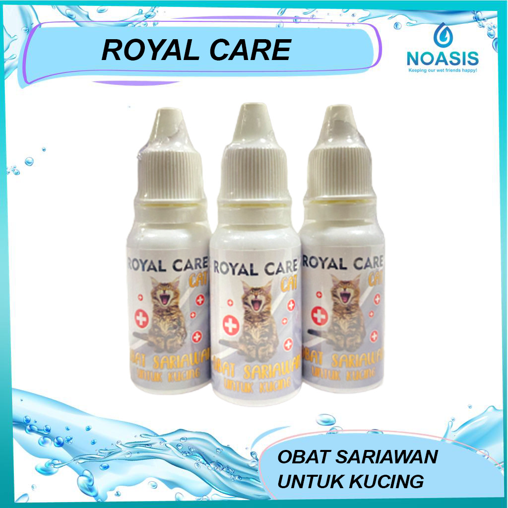 Jual ROYAL CARE Obat Sariawan Dan Bau Mulut Kucing 10 ml | Shopee Indonesia