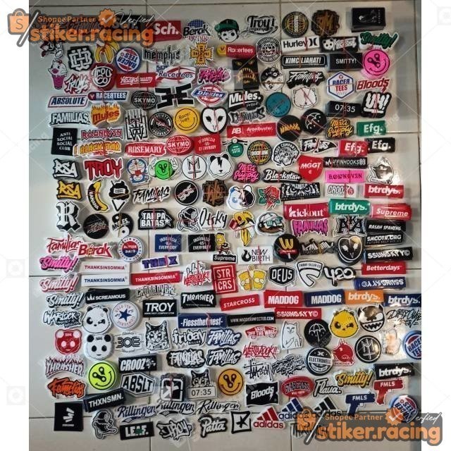 Jual Stiker Sticker Brand Distro Pack Pcs Graftac Vinil Case Phone Band ...