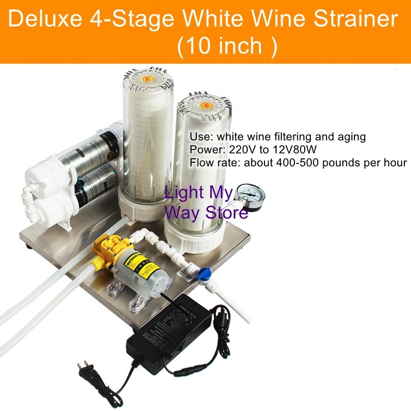 Jual White wine filter machine fruit wine filter to promote aging and ...