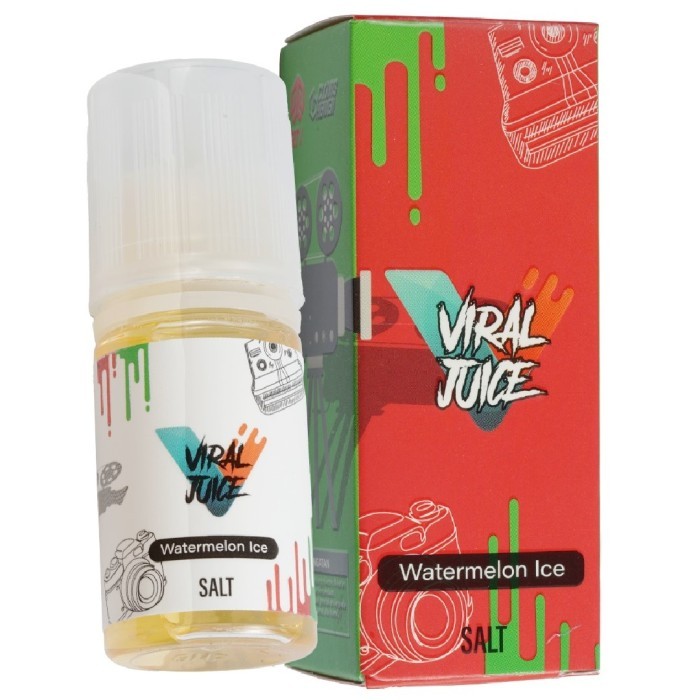 Jual Liquid Saltnic Viral Juice Watermelon Ice 30MG 30ML By RTV x ...