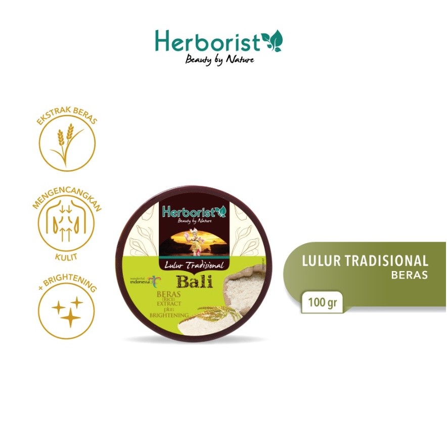 Jual ️Domestika ️ Herborist Lulur Tradisional Bali / Milk Susu ...