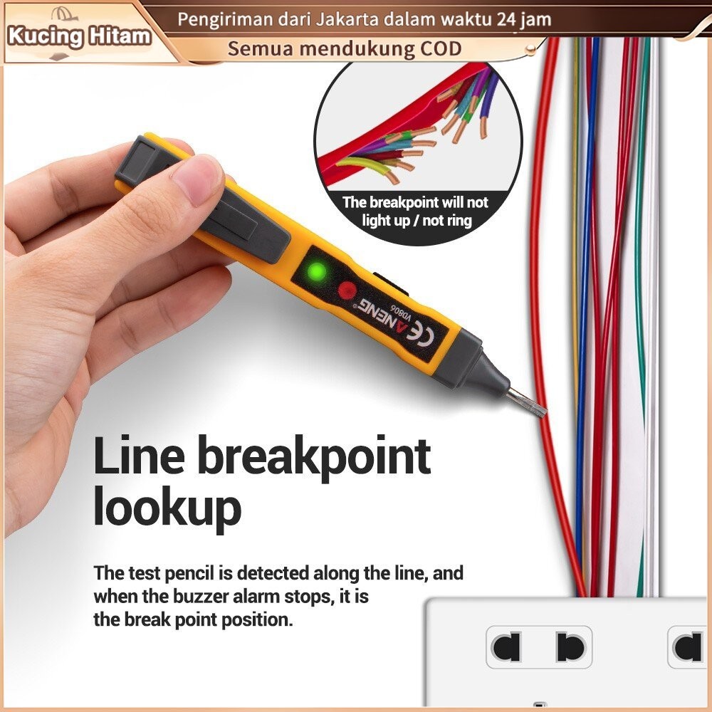 Jual Usefultools Tespen Listrik Digital Cek Kabel PutusTestpen Otomatis ...