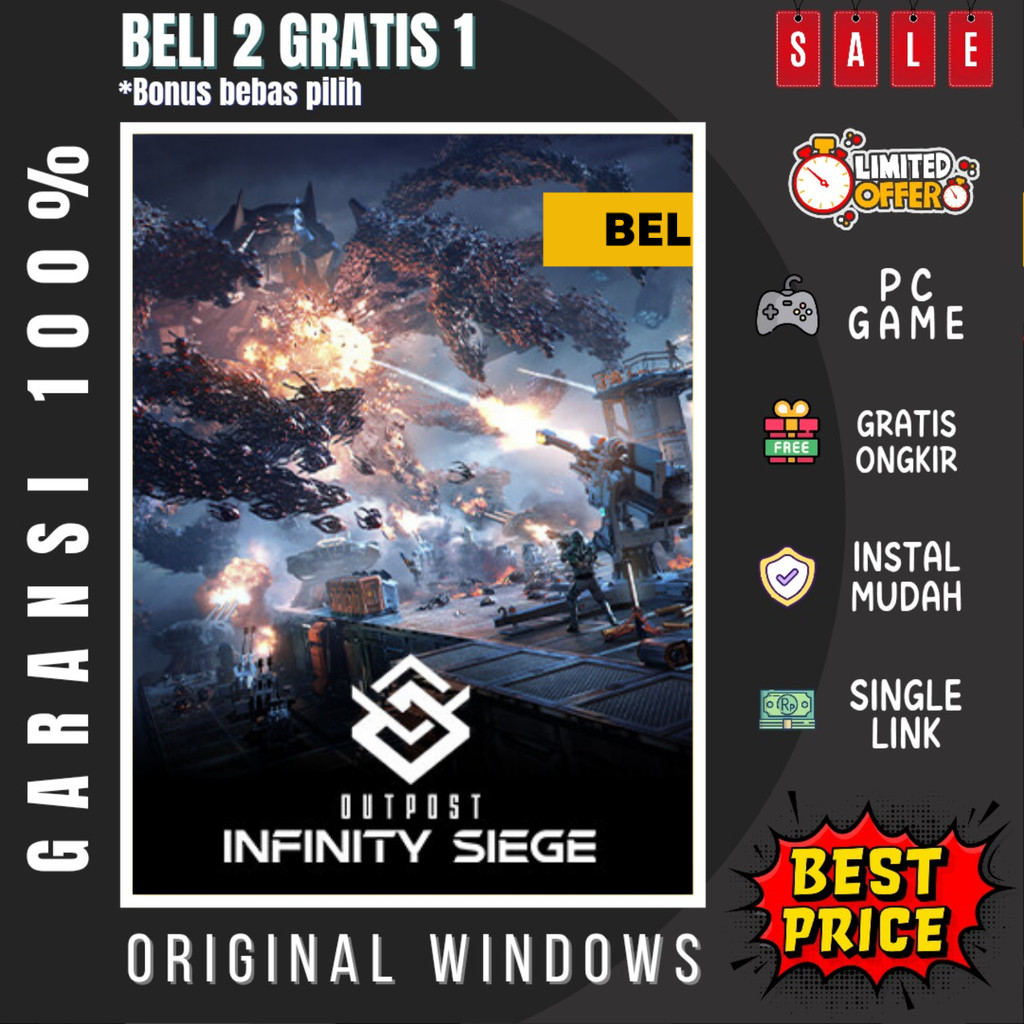 Jual OUTPOST INFINITY SIEGE VANGUARD EDITION - GAME PC - GAME LAPTOP ...