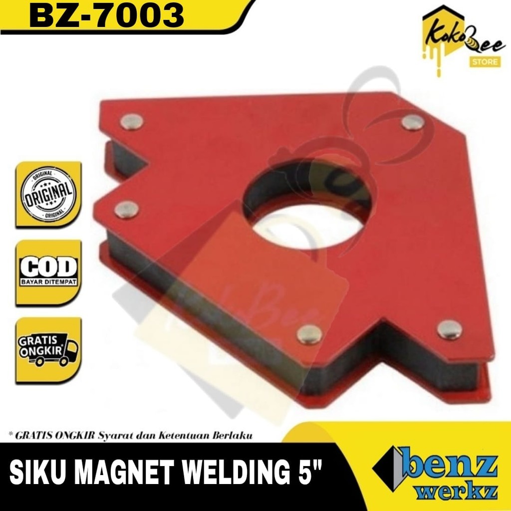 Jual BENZ WERKZ Magnet Welding Magnet 5 Inch - Siku Magnet Las ...
