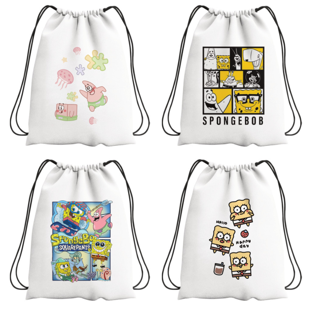 Jual Tas Anak TAS SERUT SPONGEBOB - patrick mr krabs sandy squidward ...