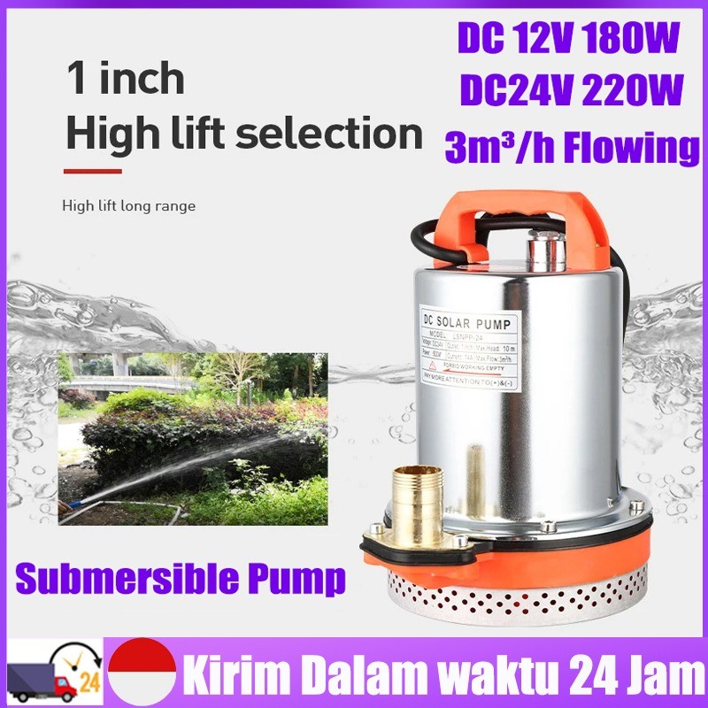 Jual [Ready ya,COD] Pompa Air Celup DC12V/24V Submersible Water Pump ...