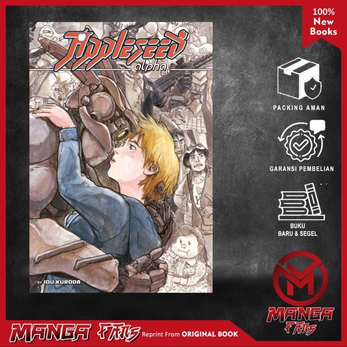 Jual Komik Manga: Appleseed Alpha by Iou Kuroda | Shopee Indonesia