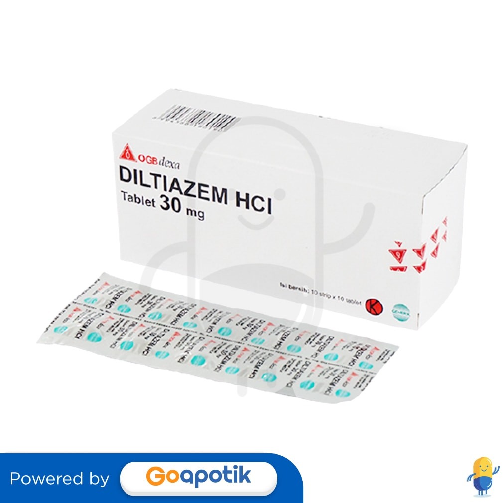 Jual Diltiazem Hcl Ogb Dexa Medica 30 Mg Box 100 Tablet / Hipertensi | Shopee Indonesia