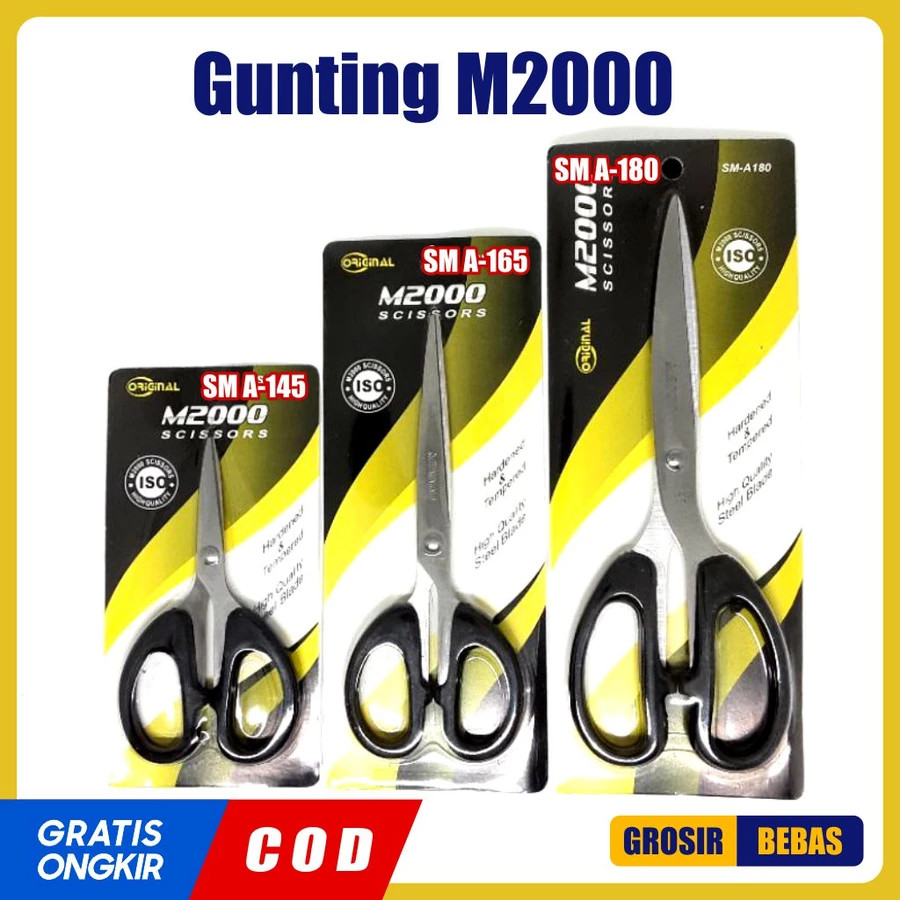 Jual Gunting Serbaguna M2000 Besar, Sedang , dan Kecil | Shopee Indonesia