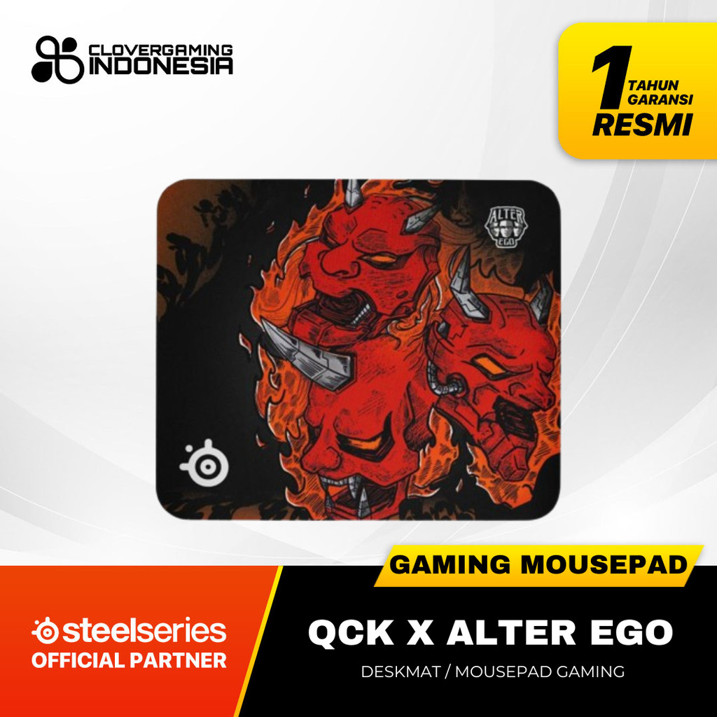 Jual Steelseries QCK Medium Alter Ego Limited Edition Mousepad Gaming Anti Slip Base Steel ...