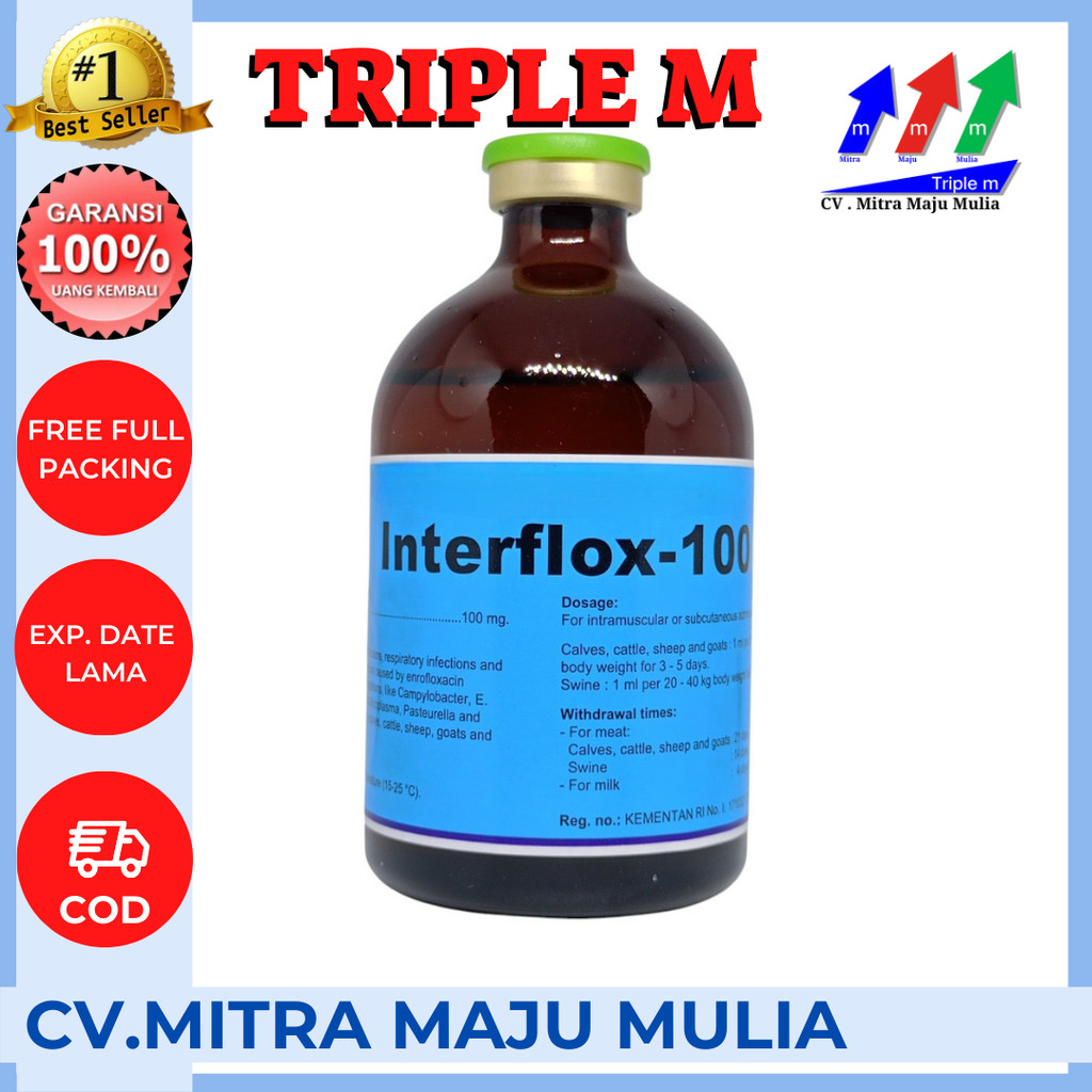 Jual Interflox 100 dan Rheinflox - Obat Antibiotik Pernafasan dan ...