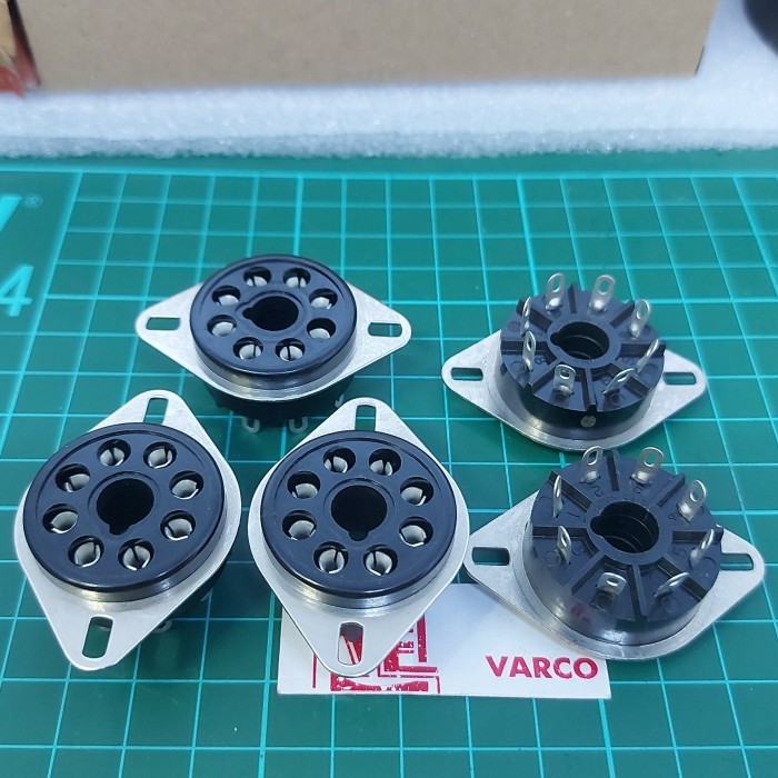 Jual CH99 socket soket 8 kaki / octal SATO JAPAN. | Shopee Indonesia