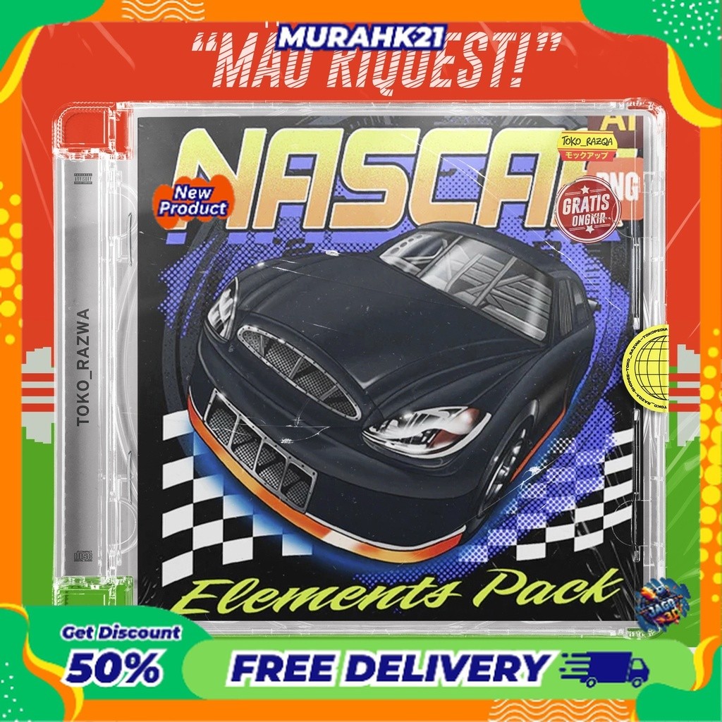 Jual NASCAR Elements Pack - Vol.1 GrapDes | Shopee Indonesia