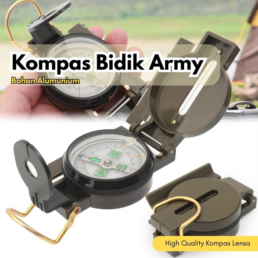 Jual Kompas Bidik Army High Quality BR148 Kompas Lensa Bagus Dan Mewah ...