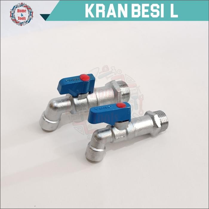Jual Kran Besi L Onda / Kran Besi L Kanan Kiri / Kran Lurus Sudut ...