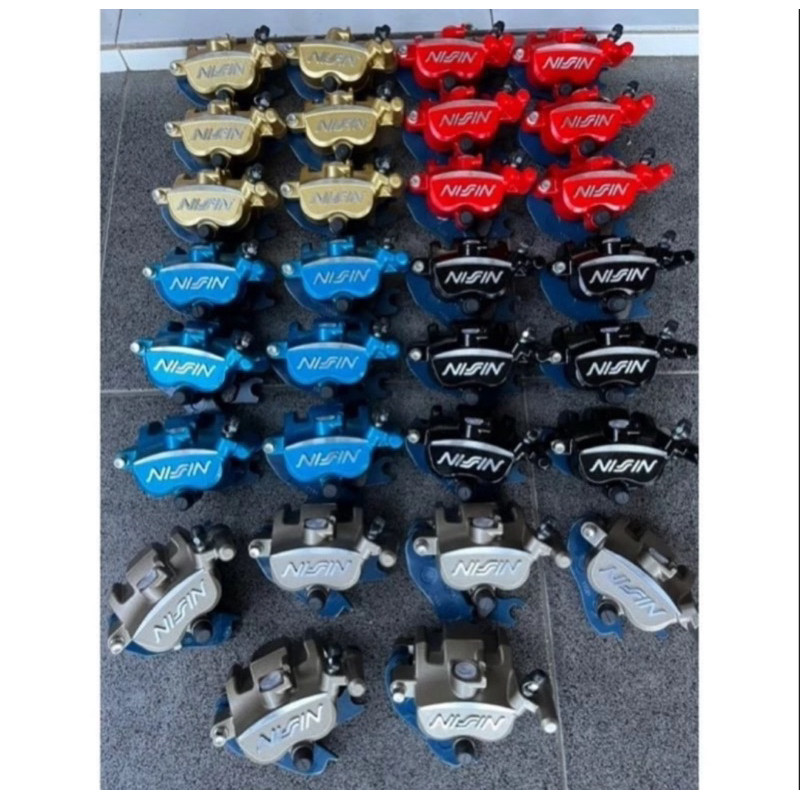 Jual KALIPER NISSIN SAMURAI 2P KALIPER SAMURAI NISSSIN 2 PISTON UNIVERSAL KIRI DAN KANAN NON ...