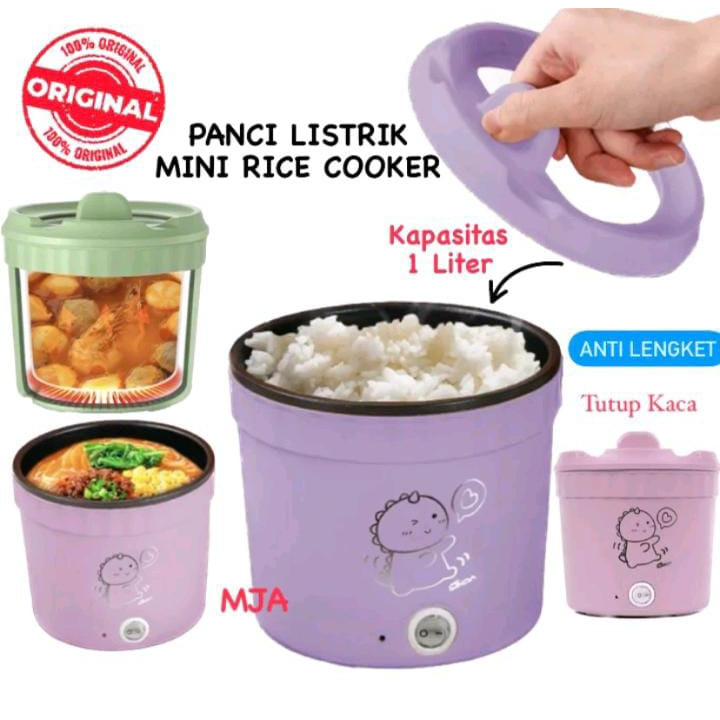 Jual Rice Cooker Mini Serbaguna 1Liter Bisa Penanak Nasi Dan masak mie - alat masak mini ...