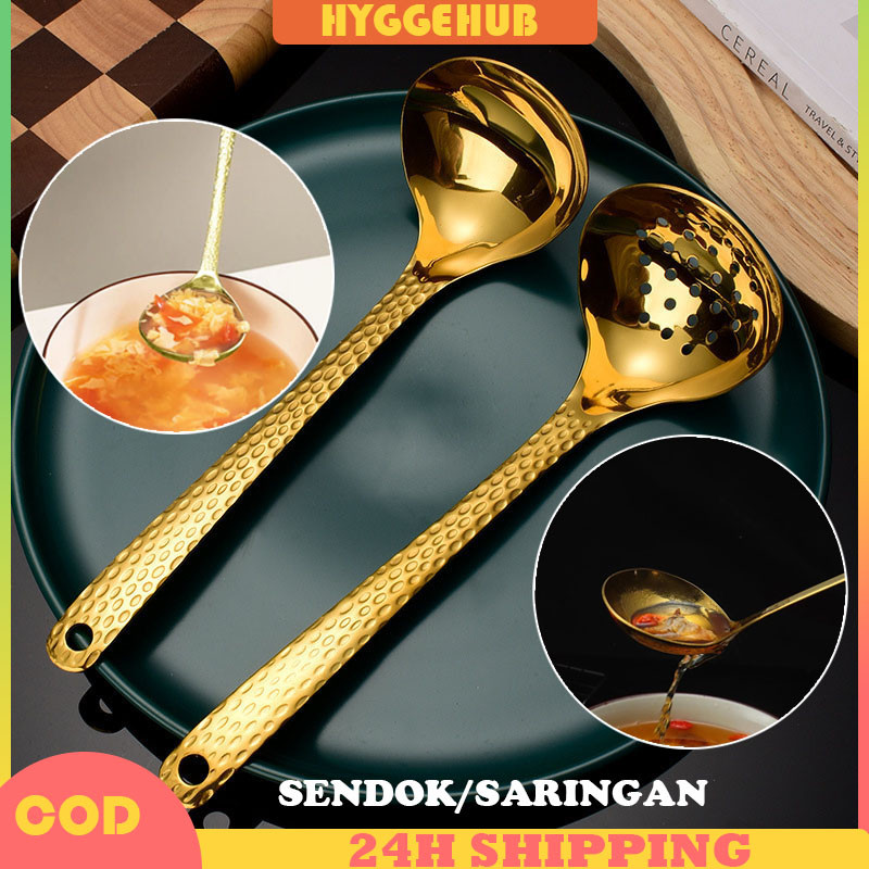 Jual Sendok Sayur Kuah Sop Bulat Stainless / Sendok Saji Makanan ...