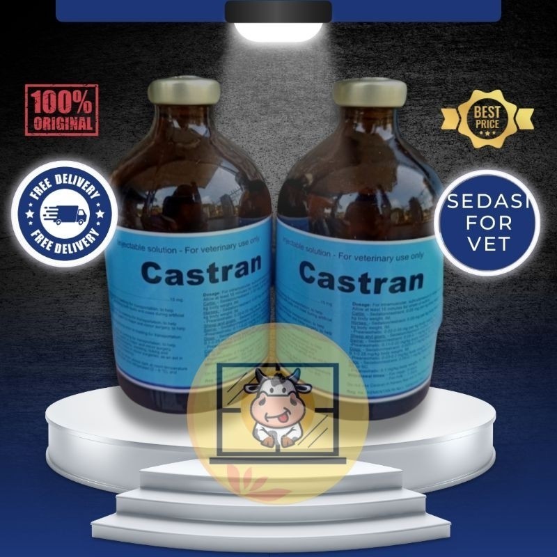 Jual yk84rd CASTRAN 100 ml - Anastesi Untuk Hewan | Shopee Indonesia