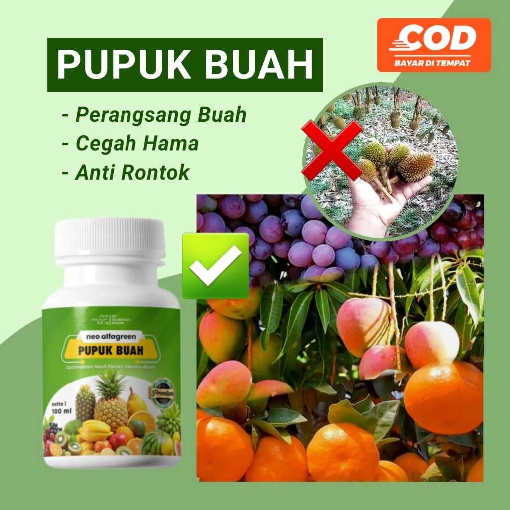 Jual Pupuk Booster Neo Buah Berkualitas Tinggi Pelebat Buah dan Pemicu Pertumbuhan Tanaman yang ...
