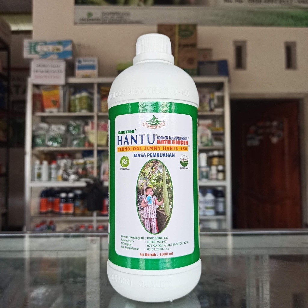 Jual Pupuk Jimmy Hantu Pembuahan NPK Jagotani Original 1 Liter | Shopee ...