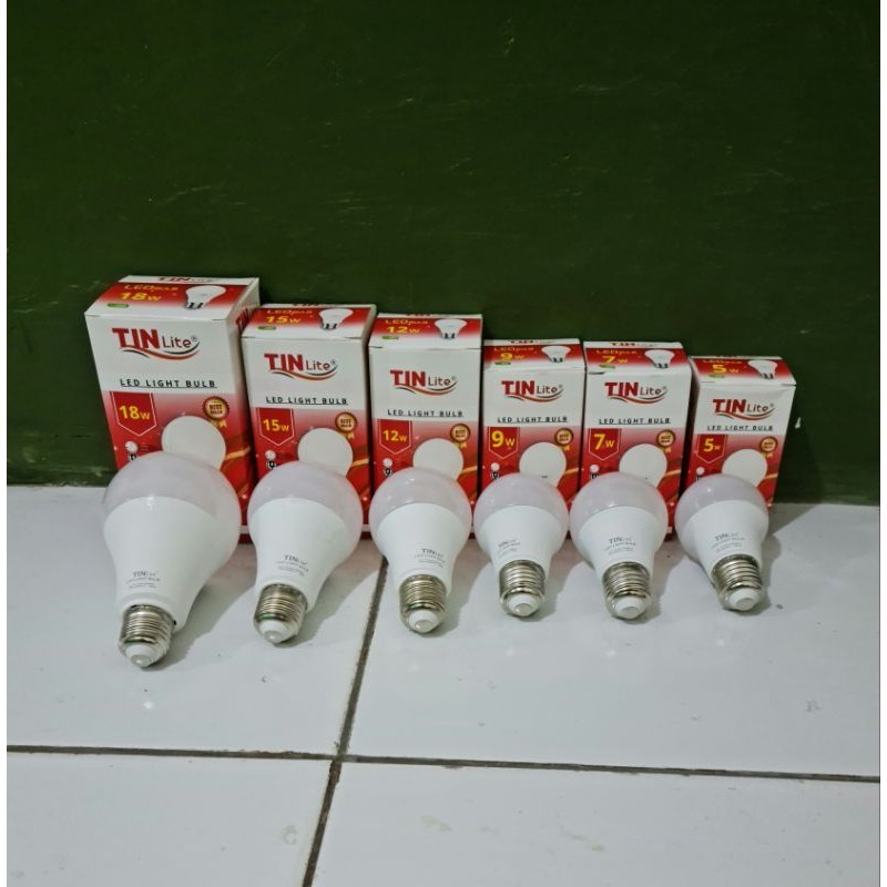Jual LAMPU LED BOHLAM 9 WATT BERGARANSI DILLON TIN LITE HEMAT ENERGI 90% CAHAYA PUTIH TERANG ...