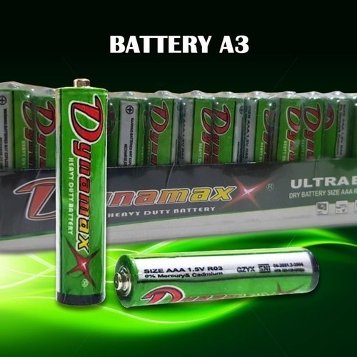 Jual [SNI] Baterai A3 / AAA / 3A Dynamax Hijau Original ( isi 60 pcs ...