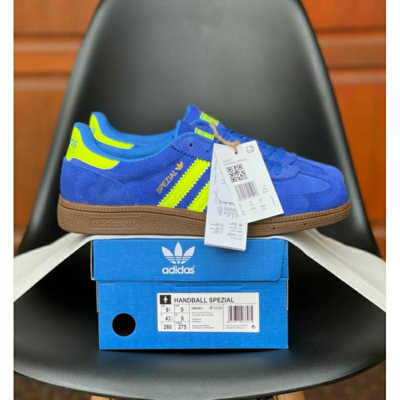 Jual SEPATU ADIDAS HANDBALL SPEZIAL BLUE YELLOW PREMIUM BNIB "Made In ...