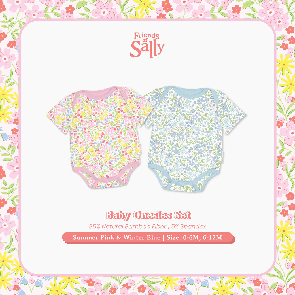 Jual Bamboo Baby Onesies Set Poppy Playtime - Friends of Sally | Shopee ...