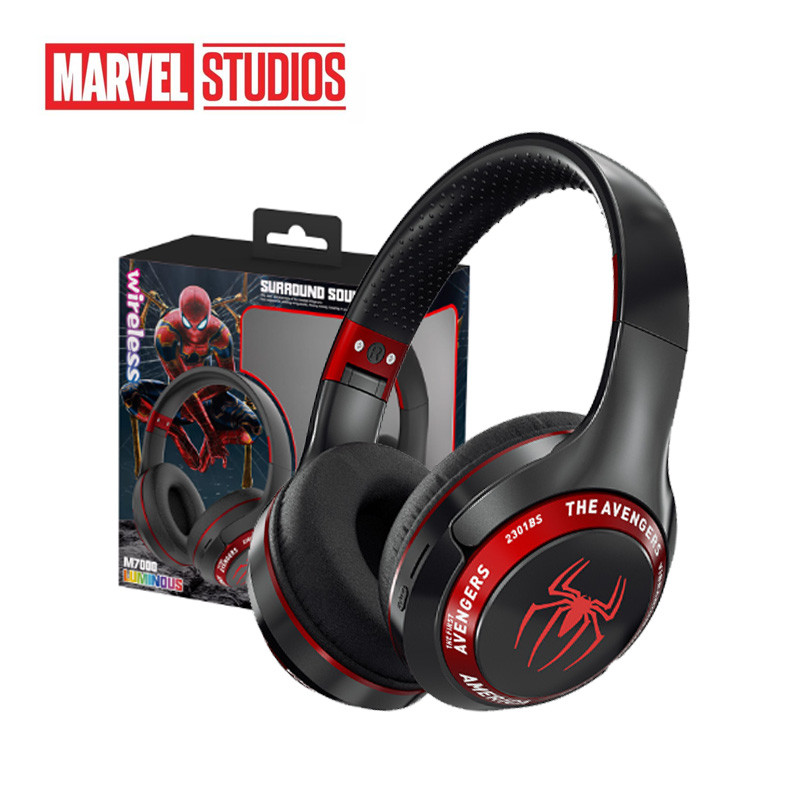 Jual Marvel Spider Man Bluetooth Eagles Over ear Foldable Computer ...