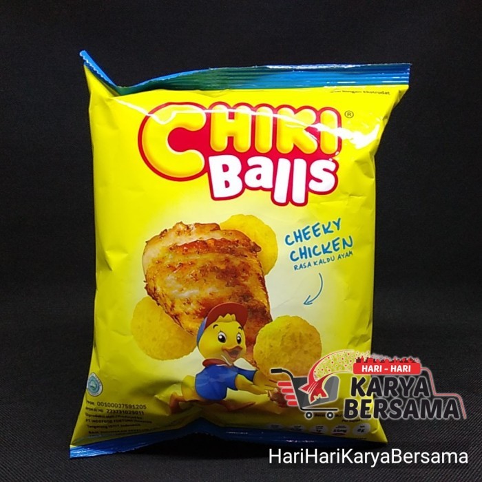 Jual SNACK CHIKI BALLS CHEEKY CHICKEN KALDU AYAM 55GR | Shopee Indonesia
