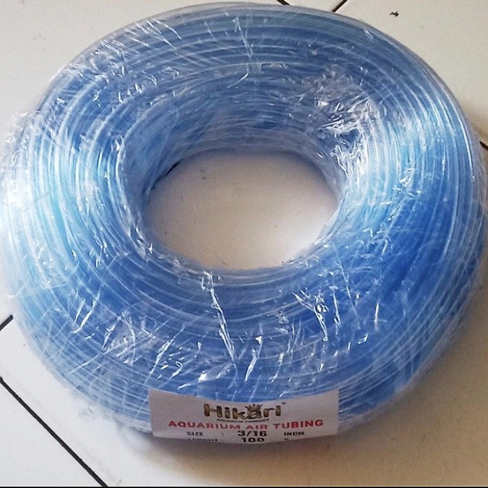 Jual Selang Pompa Angin Aerator Hikari untuk Akuarium 3/16"/0.5 cm PVC ...