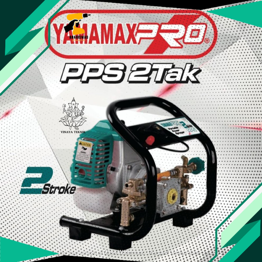 Jual POWER SPRAYER PORTABLE / MESIN SEMPROT STEAM PPS 2 TAK YAMAMAX-PRO ...