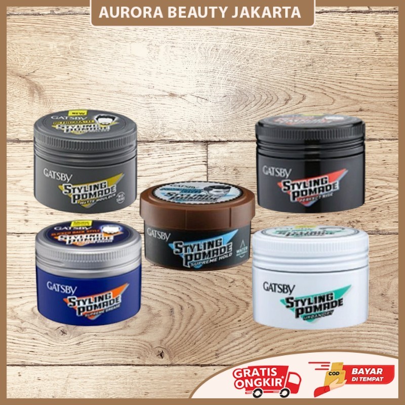 Jual GATSBY STYLING POMADE 75G | Shopee Indonesia