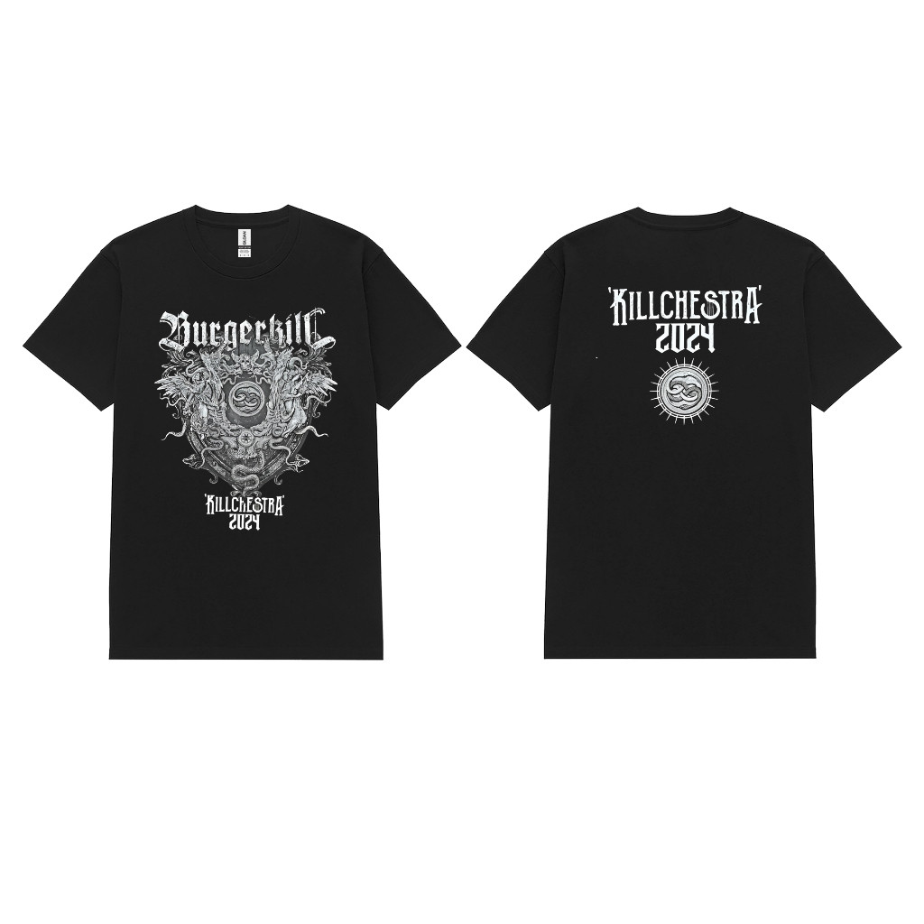 Jual Rockermusic T-Shirt Band Burgerkill Killchestra 2024 | Shopee ...