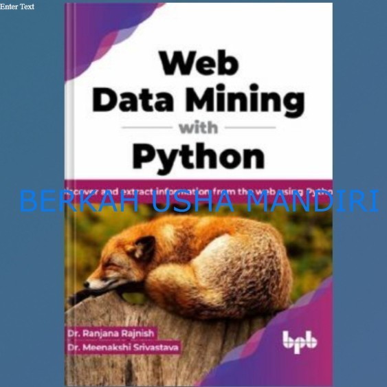 Jual BUKU Web Data Mining with Python | Shopee Indonesia