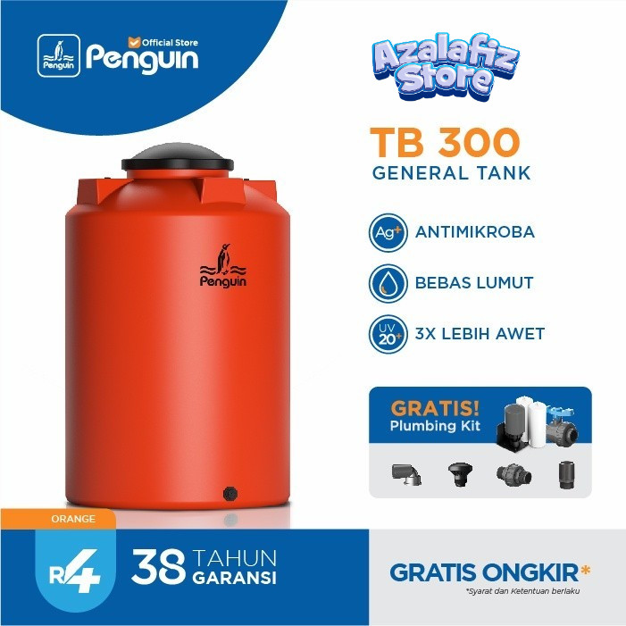 Jual Penguin TB-300 3000 Liter Toren Tandon Tangki Air General Tank ...