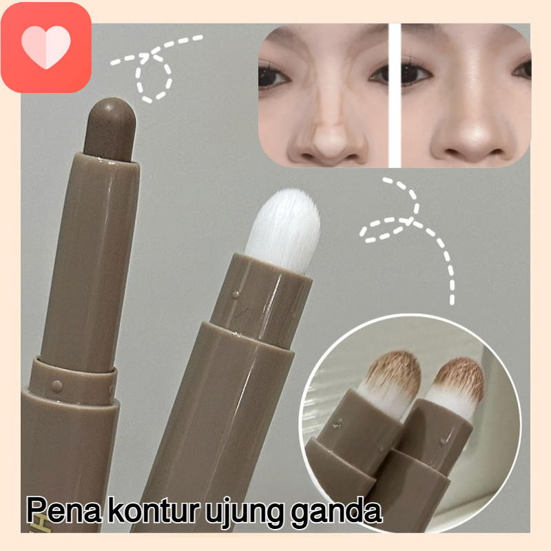 Jual 【Pengiriman Cepat】Pena kontur ujung ganda/kontur sorotan/bayangan ...