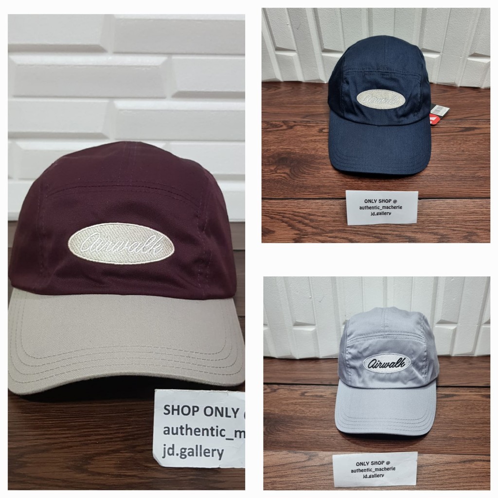 Jual ORIGINAL SALE 70% TOPI AIRWALK SINO BB 5PANELL CAPS | Shopee Indonesia