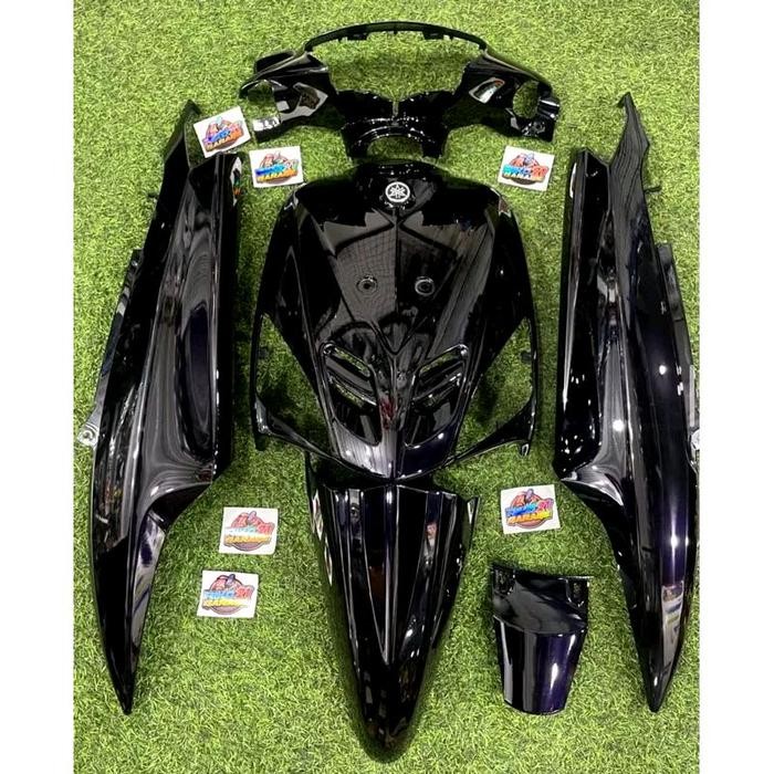 Jual paketan full bodi alus yamaha mio sporty warna biru lembayung ungu ...