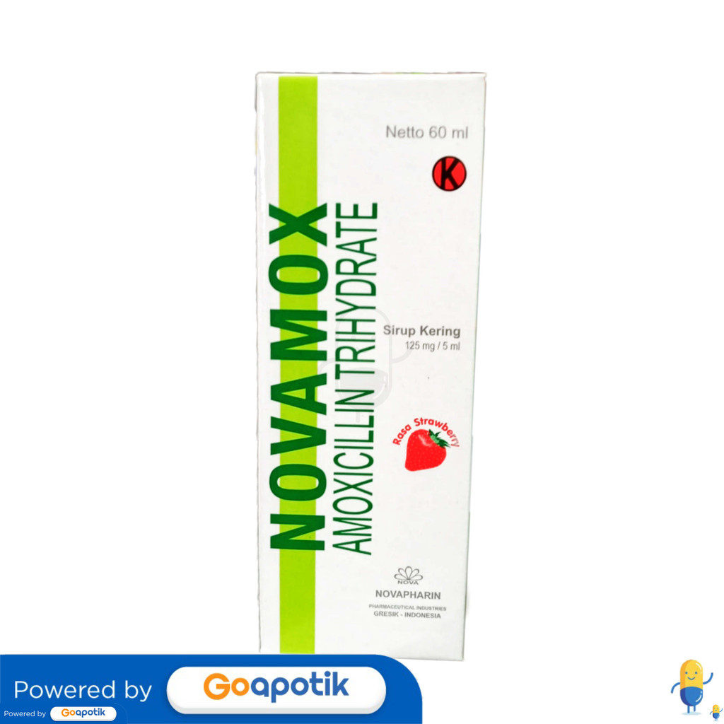 Jual Novamox 125 Mg/5 Ml Dry Syrup 60 Ml | Shopee Indonesia