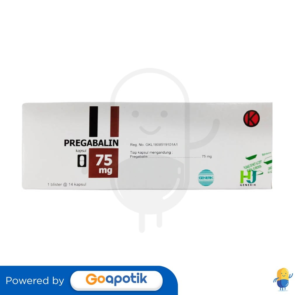 Jual Pregabalin Hexpharm 75 Mg Box 14 Kapsul | Shopee Indonesia