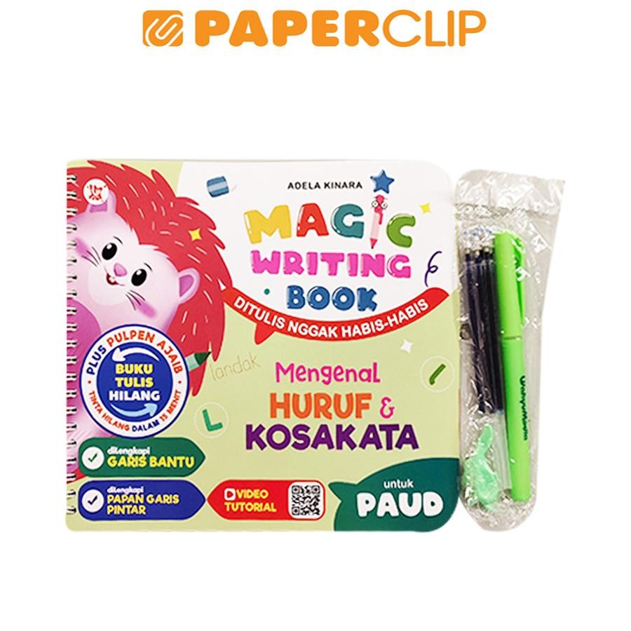 Jual MAGIC WRITING BOOK - MENGENAL HURUF & KOSAKATA | Shopee Indonesia