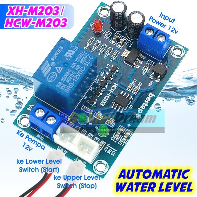 Jual XH-M203 Automatic Water Level Controller Sensor Otomatis ...