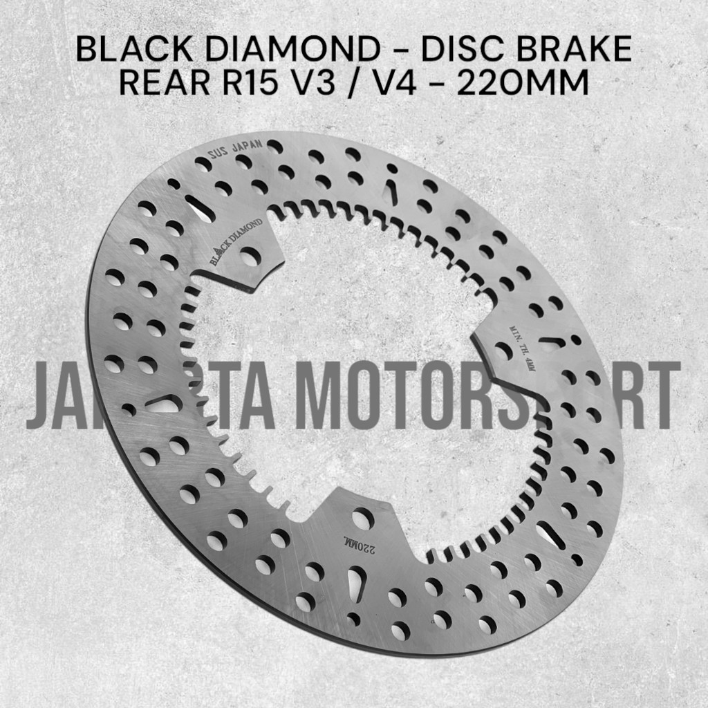 Jual Black Diamond - Rear Disc Break R15 V3 V4 VIXION XSR MT25 R25 Full ...